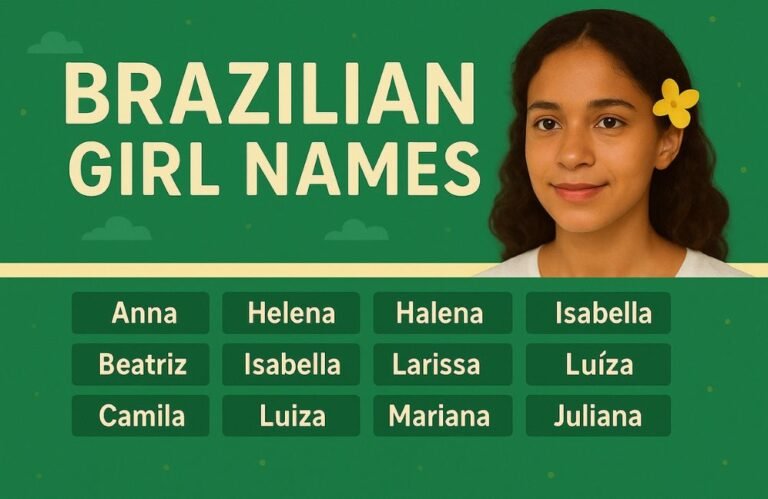 100+ Unique Brazilian Girl Names with Deep Cultural Meanings