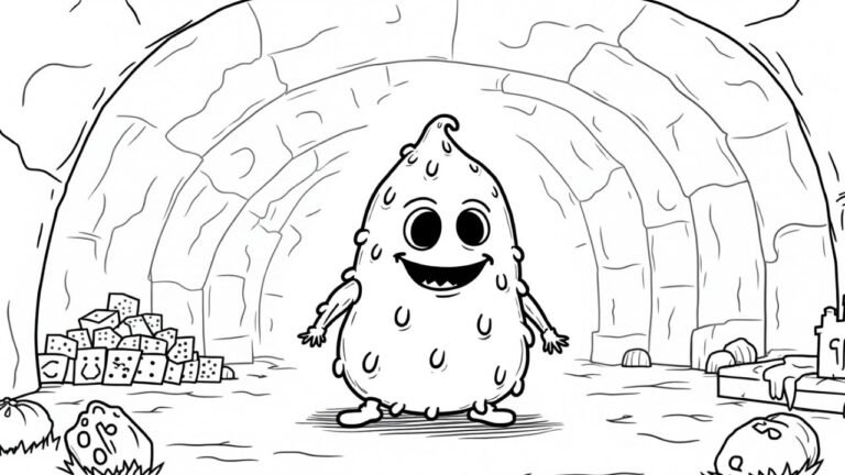10 Nightmare Before Christmas Oogie Boogie Coloring Pages
